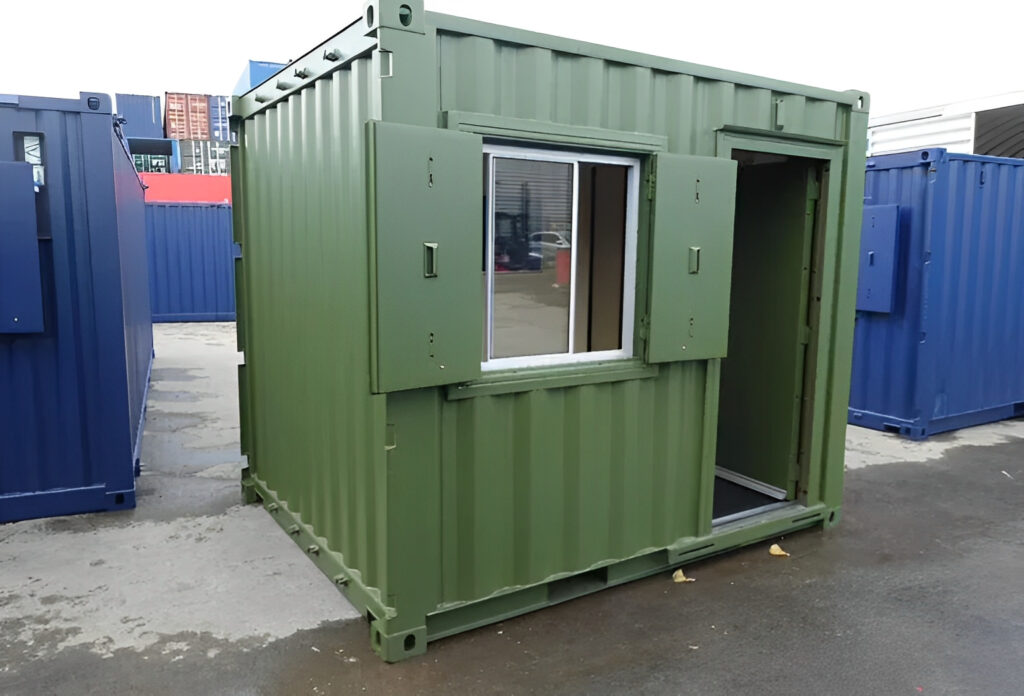 10ft x 8ft Custom Shipping Container Office - RS WELDING "STORAGE ...